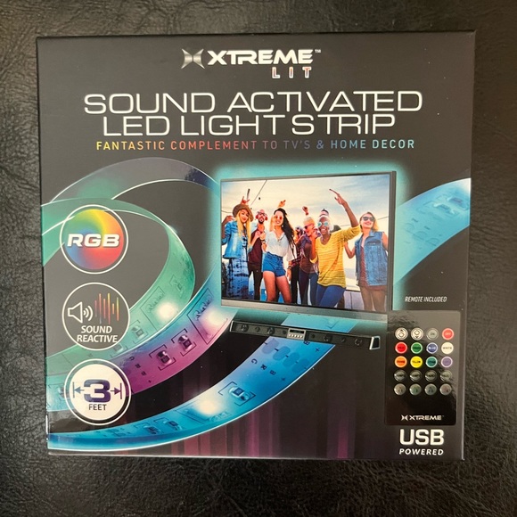 Other | New Sound Activated Led Strip Lights | Poshmark